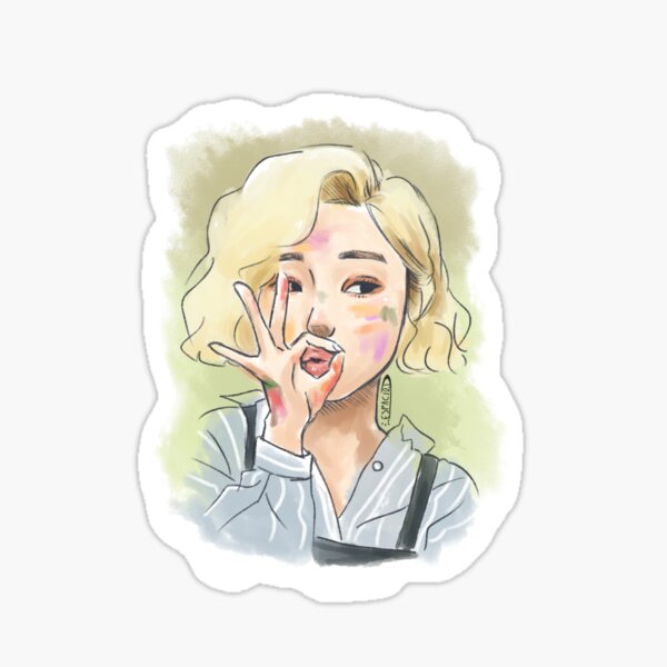"Mamamoo Wheein Fanart" Sticker for Sale by espaciod | Redbubble