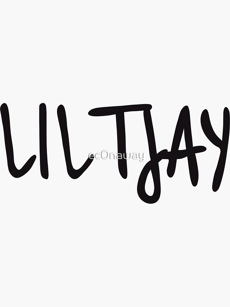 "Lil Tjay" Sticker for Sale by ec0naway | Redbubble