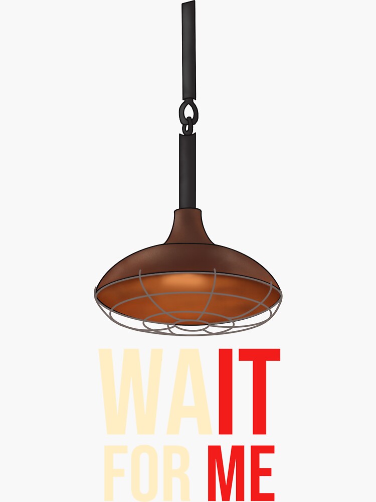 "Wait For Me Swinging Light- Hadestown on Broadway" Sticker for Sale by ...