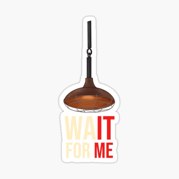 "Wait For Me Swinging Light- Hadestown on Broadway" Sticker for Sale by ...