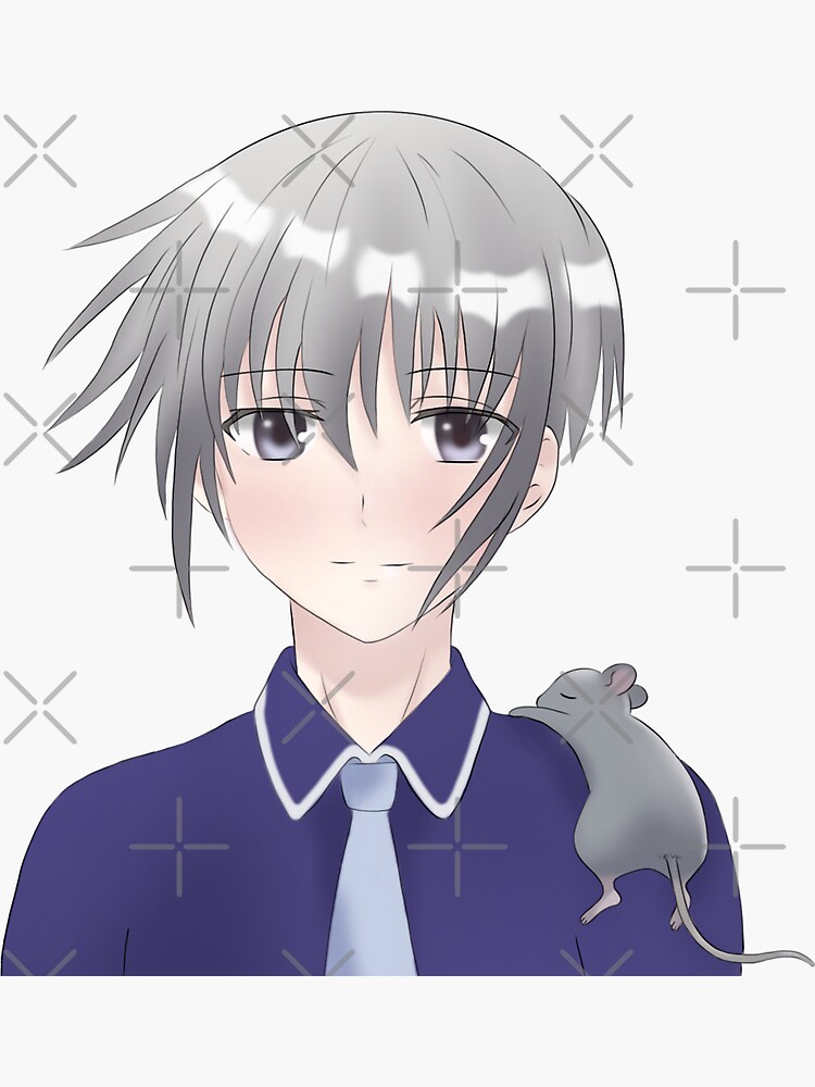 "Yuki Rat" Sticker by itskisaa | Redbubble