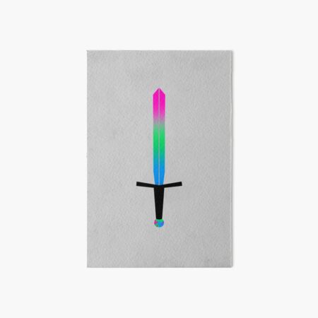 "Polysexual Sword" Art Board Print for Sale by nats-designs | Redbubble