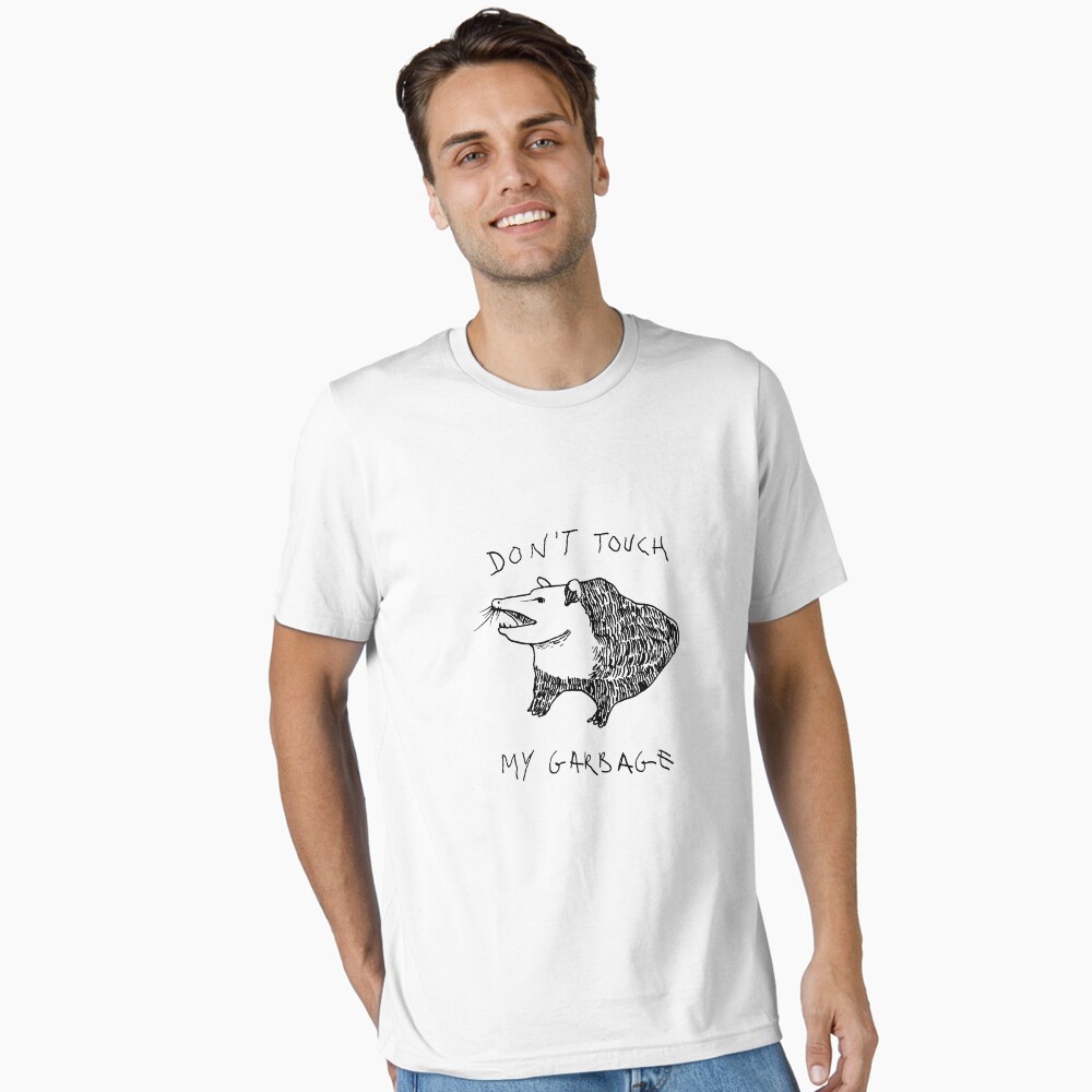 "Don't Touch My Garbage Meme" Sticker by Sergiarts | Redbubble