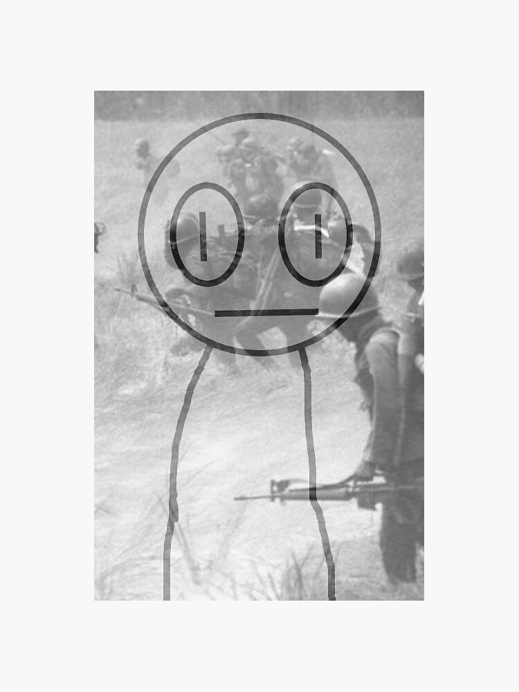 "Vietnam Flashback" Sticker by EpicAnimeKid | Redbubble