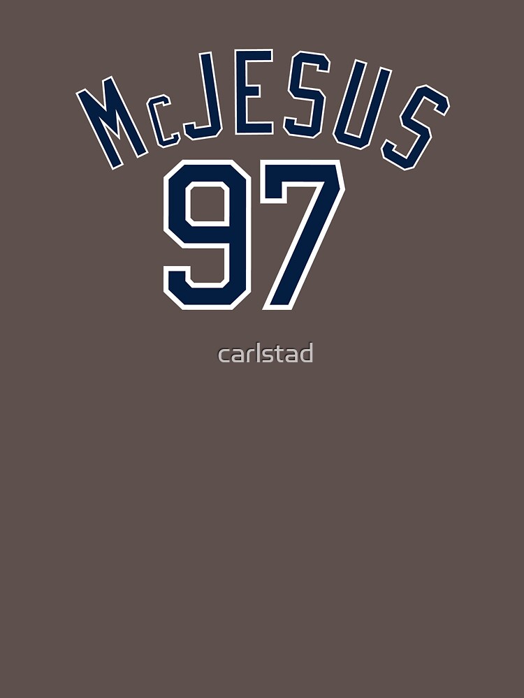 "Fave Numbers - Connor McDavid - McJesus" T-shirt by carlstad | Redbubble