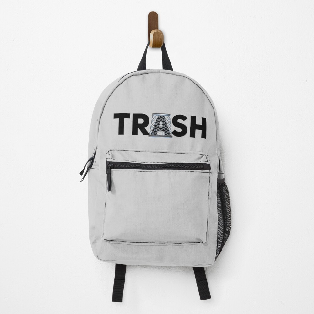 "Trash (rubbish, garbage, trash can)" Backpack for Sale by ...