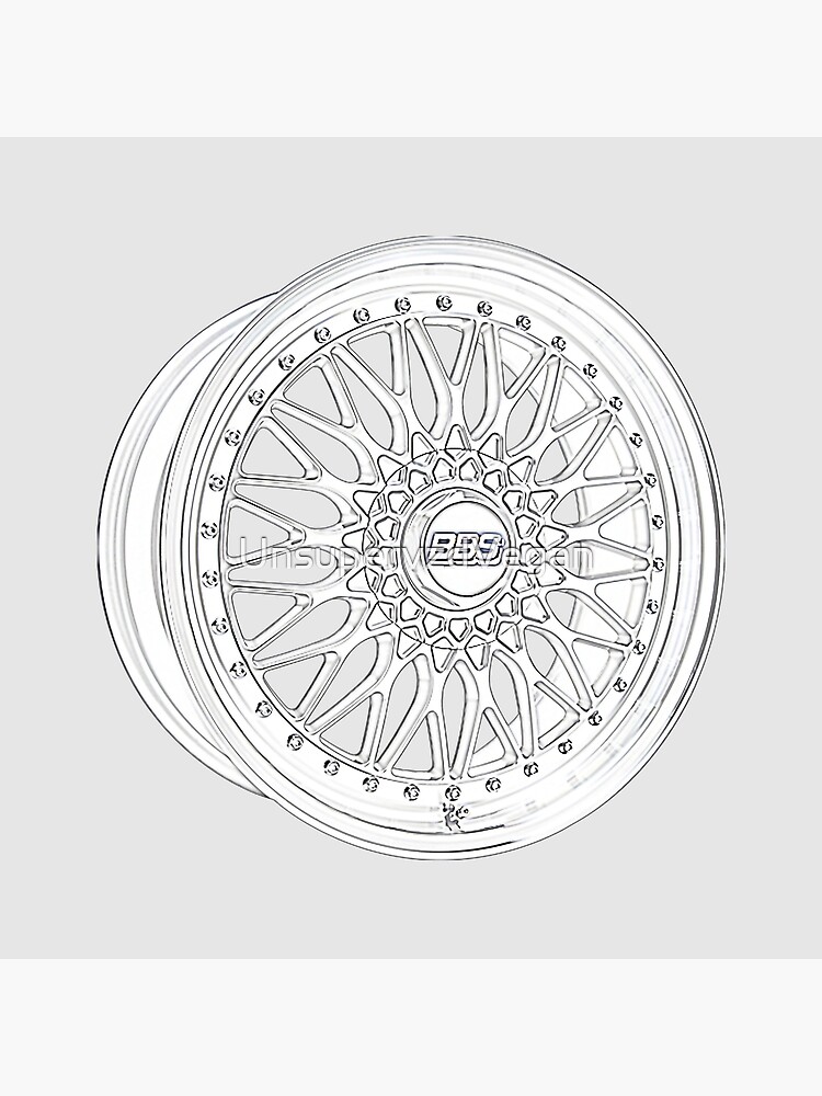"BBS RS Wheel" Poster by UnsupervzdVegan | Redbubble