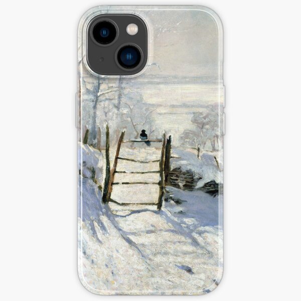 "Claude Monet The Magpie" iPhone Case for Sale by pdgraphics | Redbubble