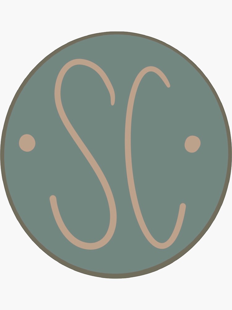 "SC Stephens College" Sticker for Sale by nikkibwell | Redbubble