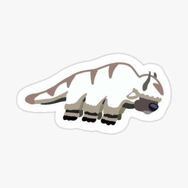 "Appa Sticker from Avatar" Sticker by gollumsprecious | Redbubble