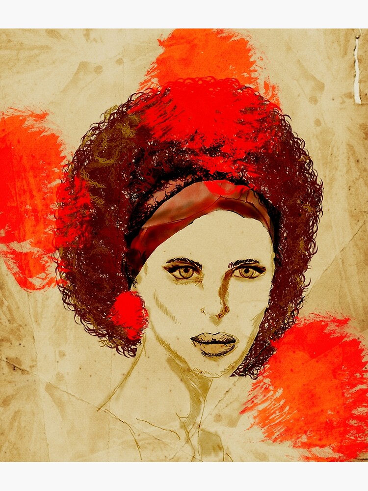 "afro pick" Art Print by gonzalodelvalle | Redbubble