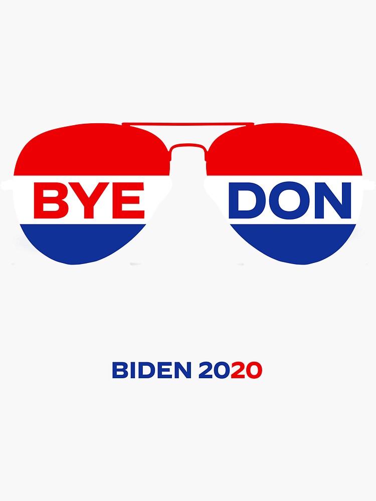 "Bye Don: Flag" Sticker for Sale by BionicDesigner | Redbubble