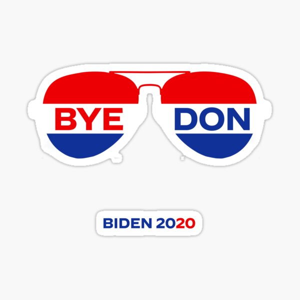 "Bye Don: Flag" Sticker for Sale by BionicDesigner | Redbubble