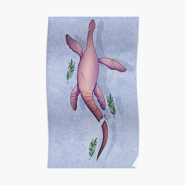 "Plesiosaurus" Poster by dinosaphira99 | Redbubble