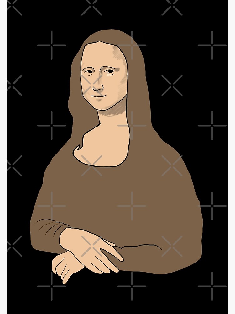 "Mono Lisa" Poster by isstgeschichte | Redbubble