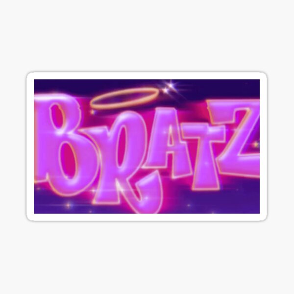 "BRATZ - neon" Sticker by char-store679 | Redbubble