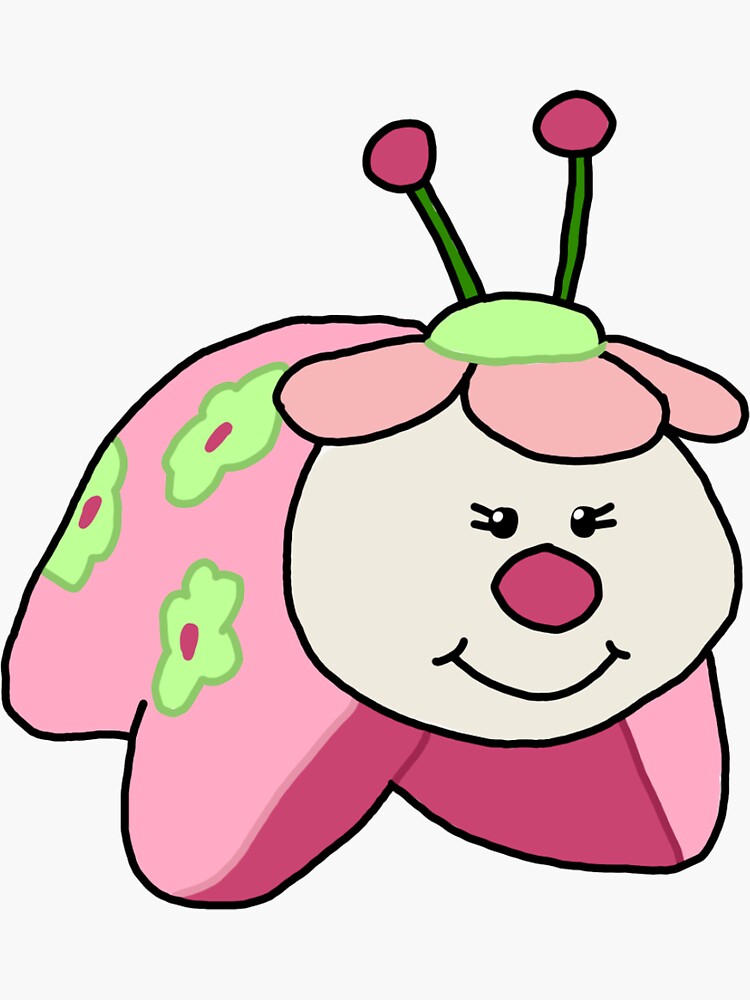 "watermelon ladybug" Sticker by centimillimeter | Redbubble