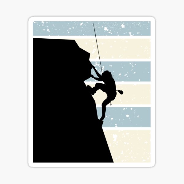 "Climber" Sticker for Sale by MertenRiesner | Redbubble