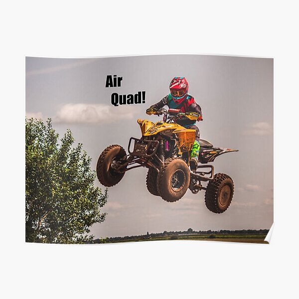 "Why Not Fly Air Quad!" Poster by ttombel | Redbubble