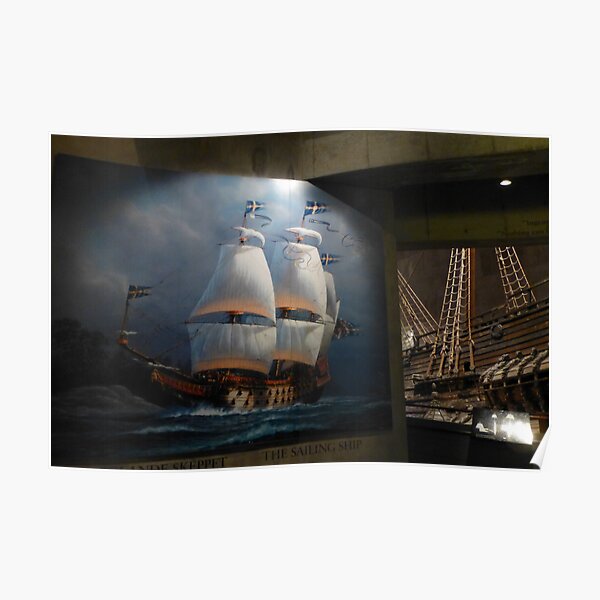 "Vasa Museum Stockholm" Poster for Sale by SoulSparrow | Redbubble