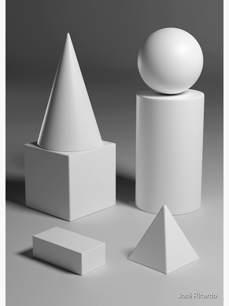 "Geometric Shape Shading" Sticker by jrdesign1 | Redbubble