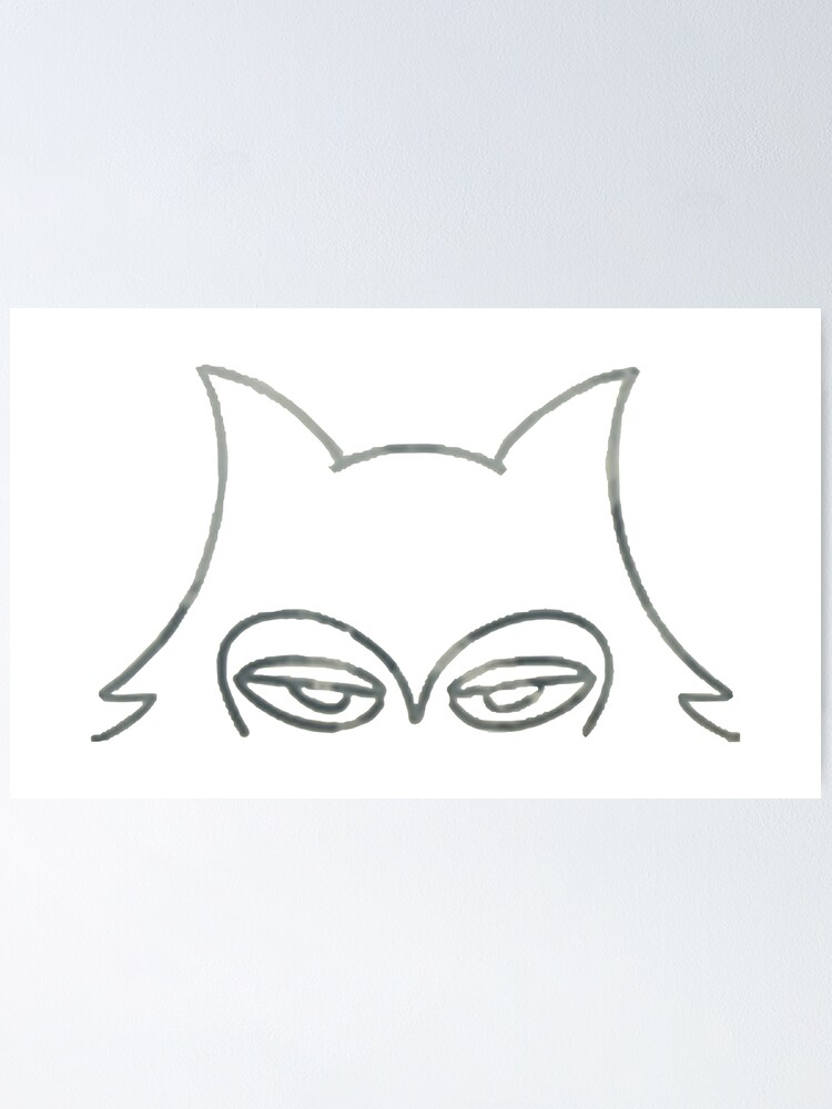 "legoshi outline" Poster for Sale by snailhunter66 | Redbubble