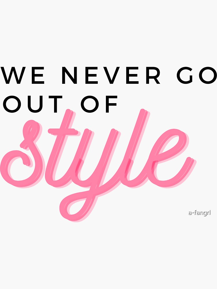 "Taylor Swift Style 1989 Design" Sticker for Sale by a-fangrl | Redbubble