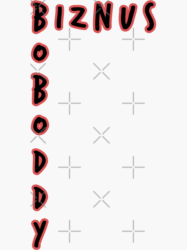 "boboddy (office pack 3)" Sticker for Sale by jennagardnerr | Redbubble