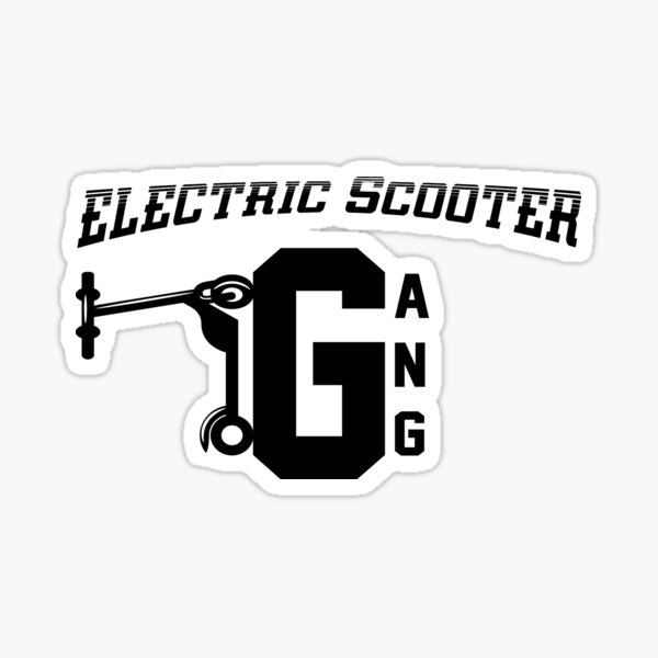 "Electric scooter" Sticker for Sale by DesignDS | Redbubble