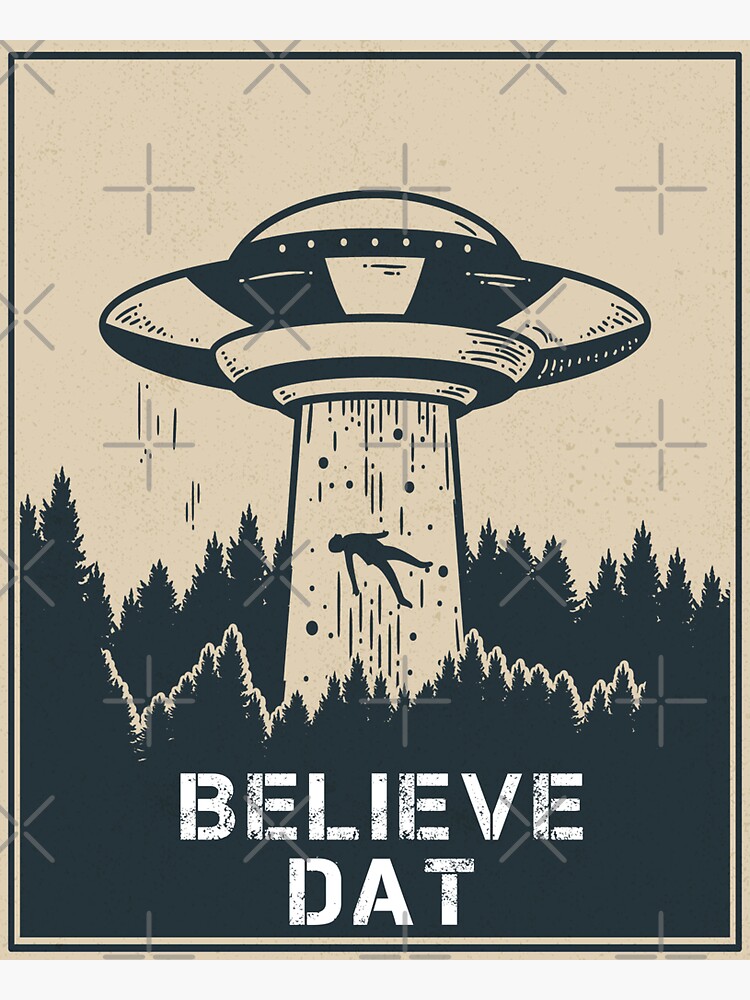 "Believe Dat" Sticker for Sale by hanane-fafany23 | Redbubble