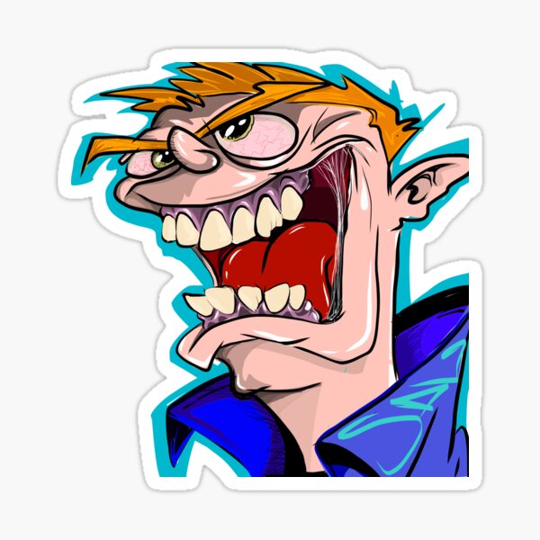 "eddie" Sticker for Sale by Salvatrone | Redbubble