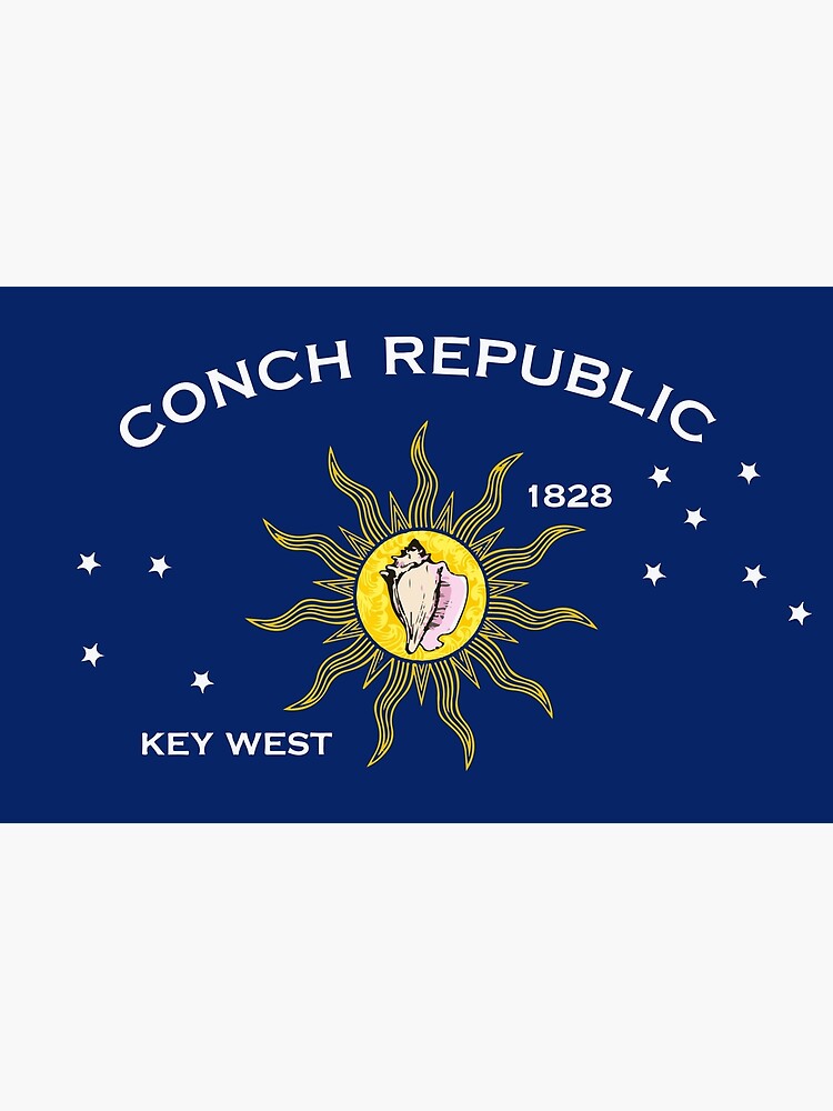 "Conch Republic Flag" Photographic Print by Starstacks | Redbubble
