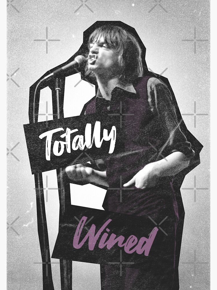 "The Fall Band Totally Wired" Sticker for Sale by eyepoo | Redbubble