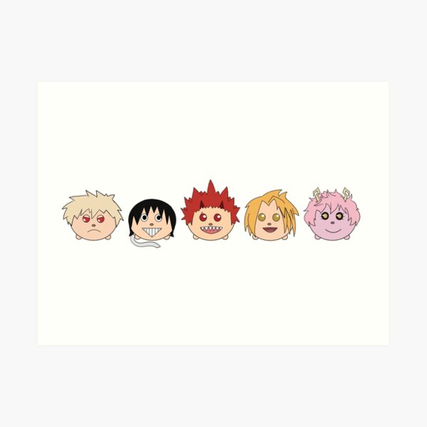 "Cute Bakusquad Chibi" Art Print for Sale by haha-what | Redbubble