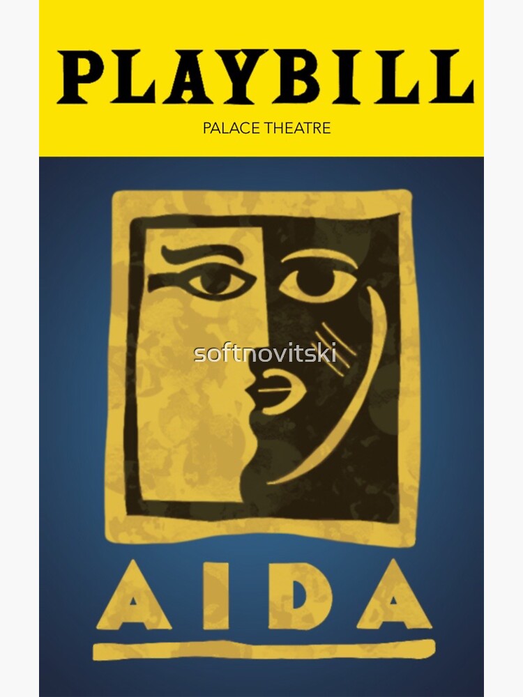 "Aida" Sticker for Sale by softnovitski | Redbubble