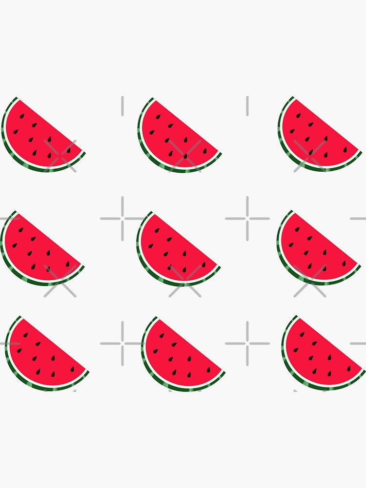 "Watermelon Sticker pack" Sticker for Sale by tinyteacups | Redbubble