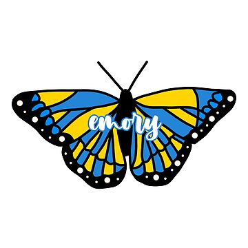 "Emory University" Sticker for Sale by SBdesigns-co | Redbubble