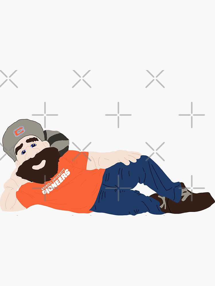 "Doodle Pio Pete Carroll University " Sticker for Sale by ehalverson101 ...