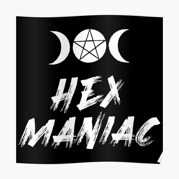 "Hex Maniac Witch Tee" Poster by WitchingHourJP | Redbubble