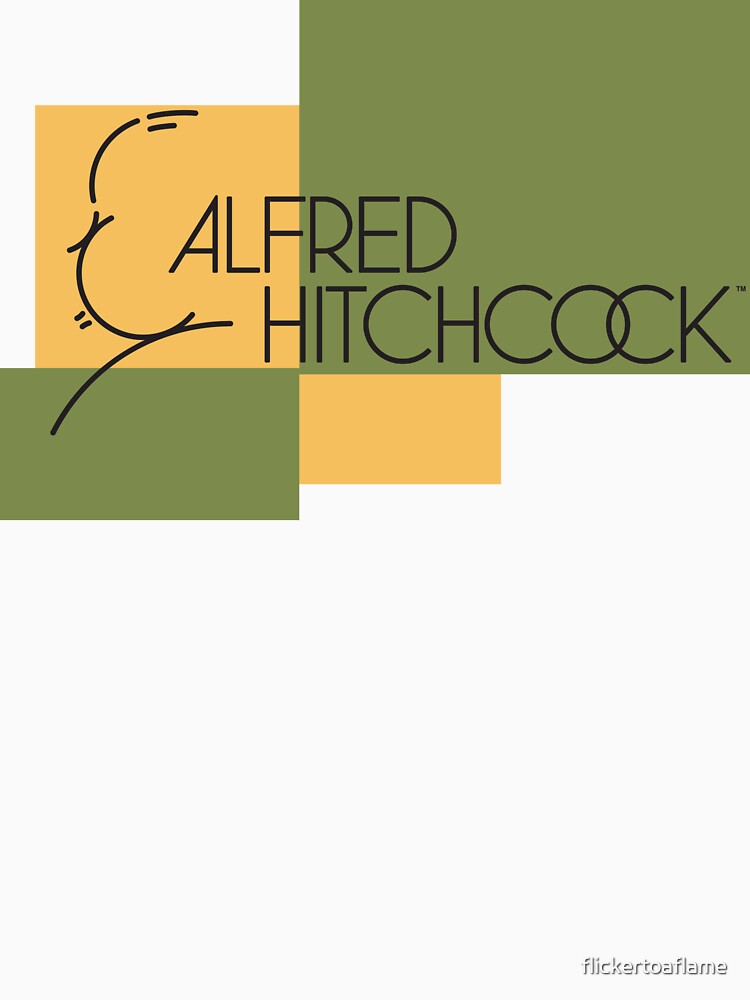 Hitchcock Logo T Shirt For Sale By Flickertoaflame Redbubble
