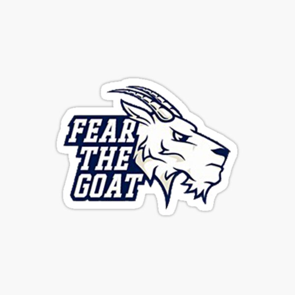 "St. Edwards Fear the goat" Sticker for Sale by knobtrooper | Redbubble