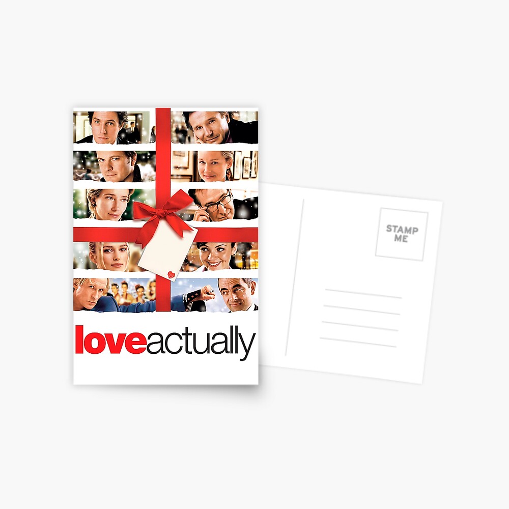 "Love Actually" Postcard by cinefanatics | Redbubble