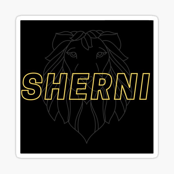 "Sherni (Lioness) " Sticker by naavneet | Redbubble