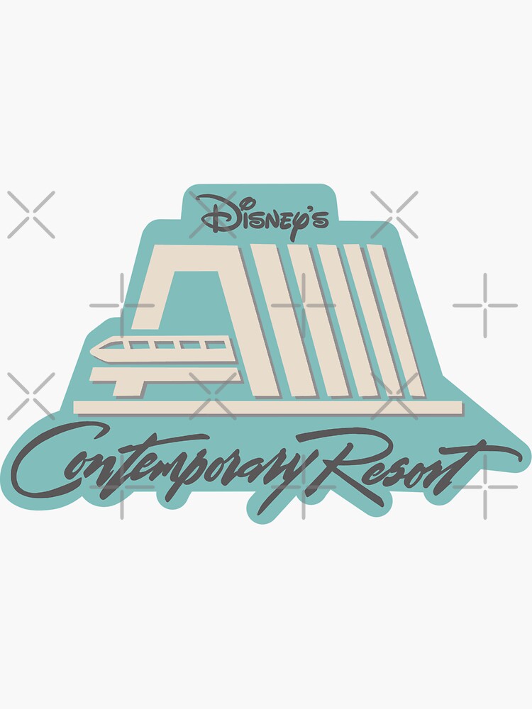 "Contemporary Resort " Sticker for Sale by lolnic0le | Redbubble