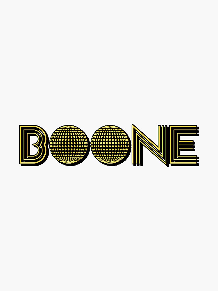 "Boone" Sticker by savannavhodge | Redbubble