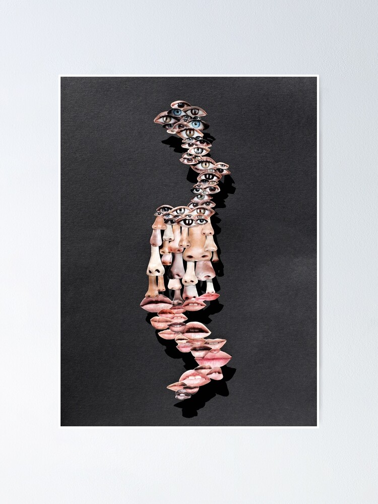"distortion" Poster by taylagrainger | Redbubble
