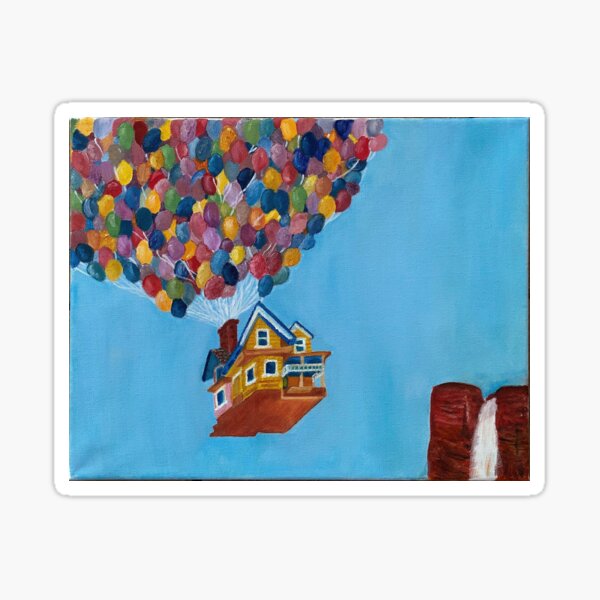 "up house" Sticker by nokhil | Redbubble