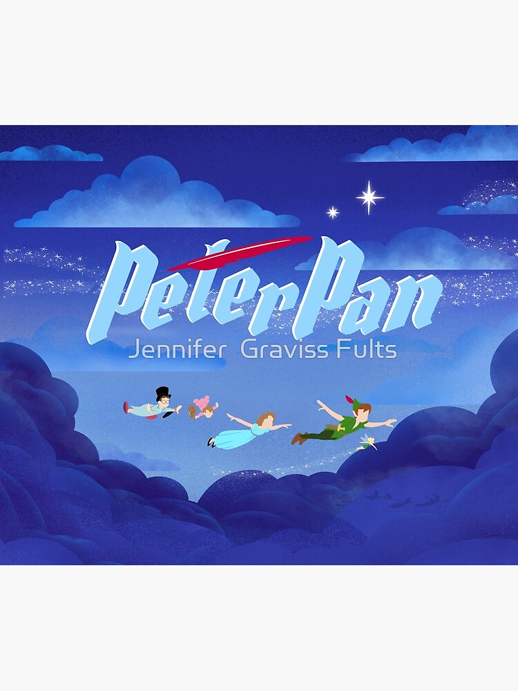 Peter Pan Shower Curtain sold by Beth Thompson | SKU 41035534 | 25% OFF ...