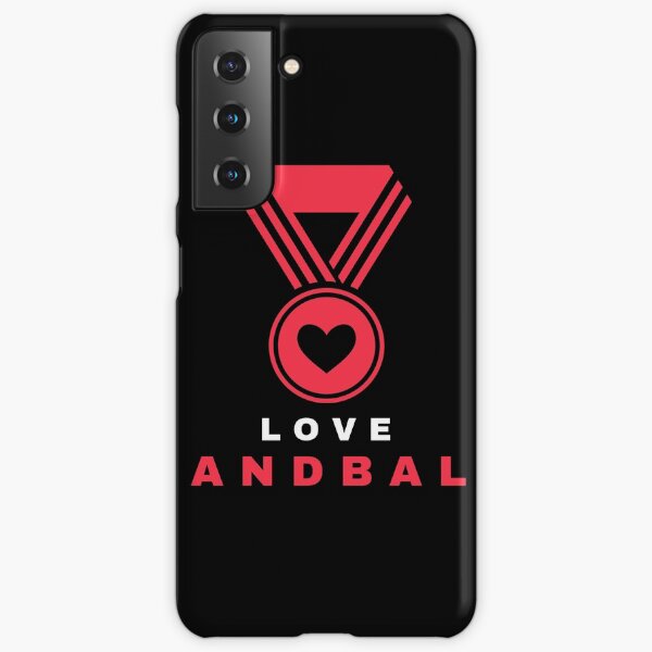 "Liebe Handball" Samsung Galaxy Handyhülle von RedBubbbler | Redbubble