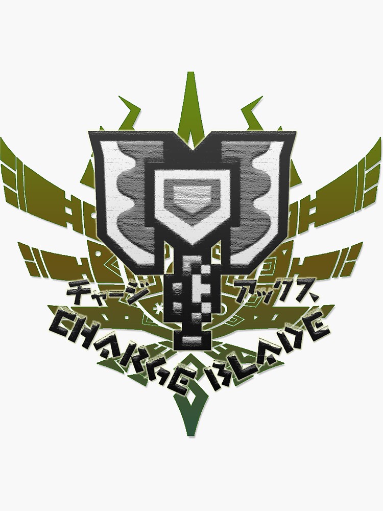 "Monster Hunter 4 Ultimate - Charge Blade" Sticker for Sale by ...